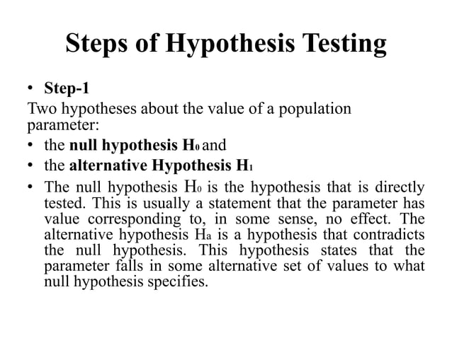 Testing of Hypothesis using Z dist..pptx