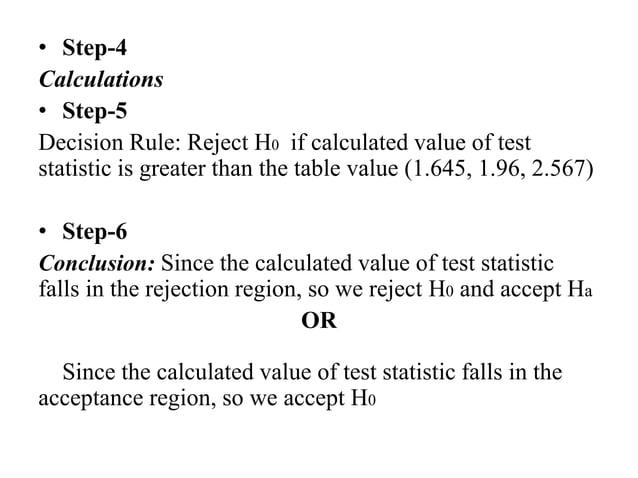 Testing of Hypothesis using Z dist..pptx