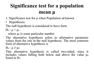 Testing of Hypothesis using Z dist..pptx