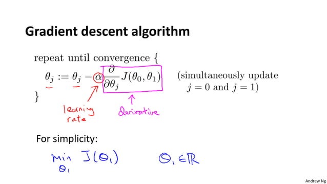 Machine Learning lecture2(linear regression) | PPTX | Physics | Science