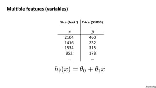 Machine Learning lecture3(linear regression) | PPTX
