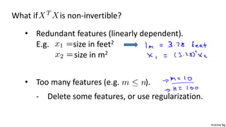 Machine Learning lecture3(linear regression) | PPTX