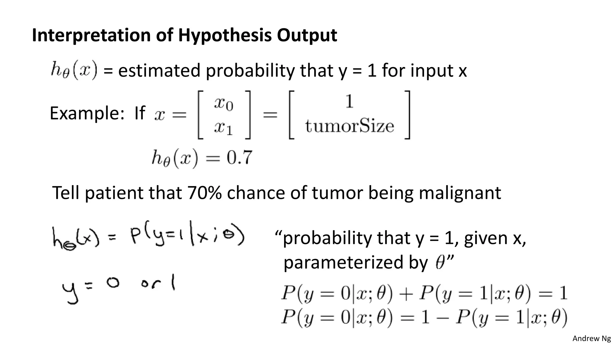 Machine Learning lecture4(logistic regression) | PPTX | Computing | Technology & Computing