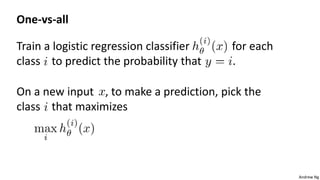 Machine Learning lecture4(logistic regression) | PPTX | Computing | Technology & Computing