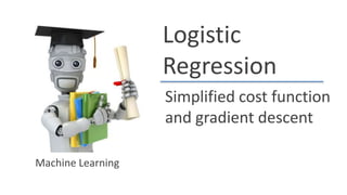 Machine Learning lecture4(logistic regression) | PPT