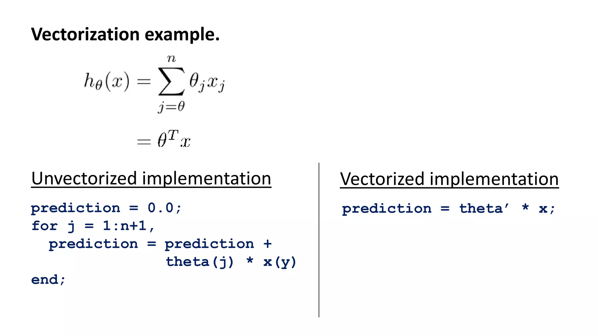 Machine Learning lecture5(octave) | PPTX | Computing | Technology & Computing