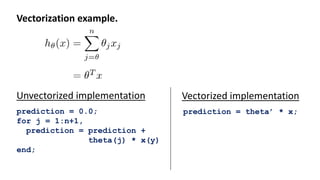 Machine Learning lecture5(octave) | PPTX | Computing | Technology & Computing