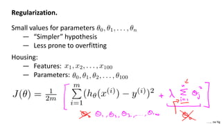 Machine Learning lecture6(regularization) | PPTX
