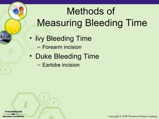 Copy Of Lesson (3) 3 Laboratory Bleedingtime | PPT | Blood Disorders ...