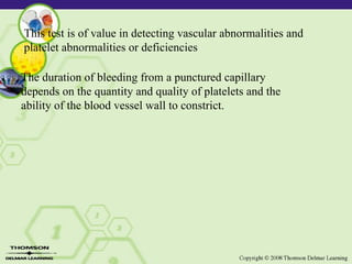 Copy Of Lesson (3) 3 Laboratory Bleedingtime | PPT