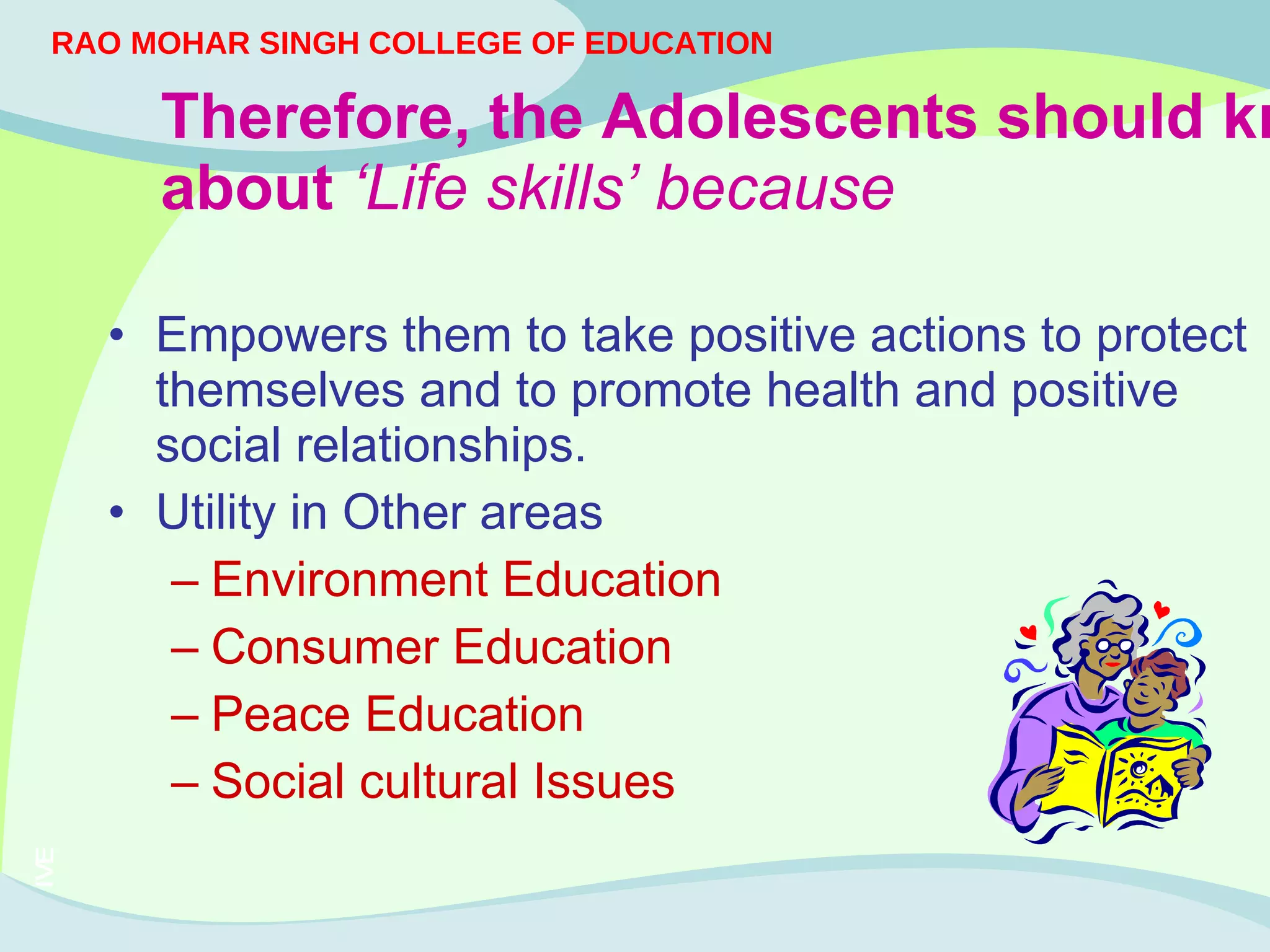 Life Skills Education | PPT