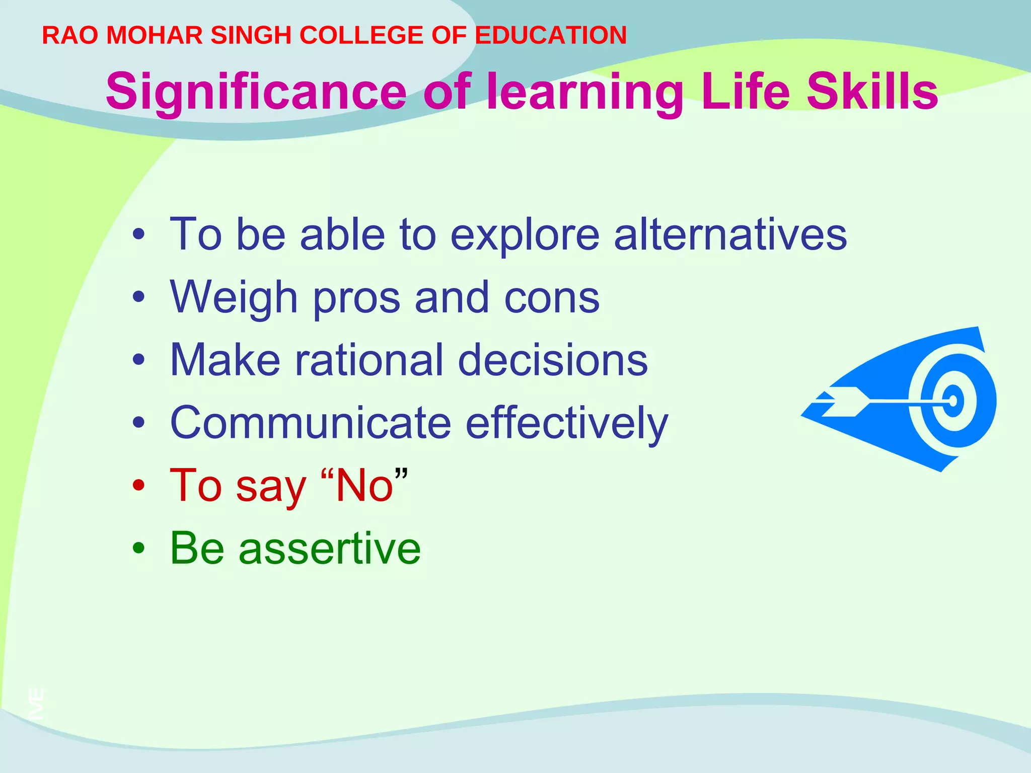 Life Skills Education | PPT