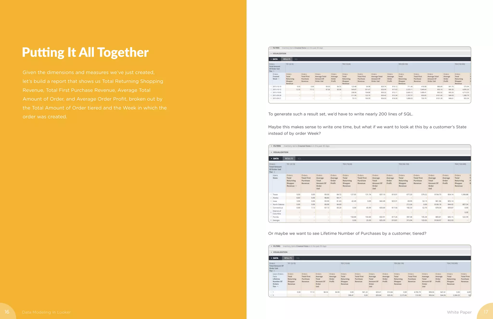Data Modeling in Looker | PDF