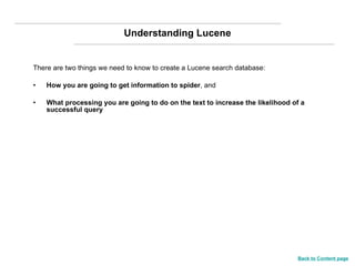 Lucene basics | PPT