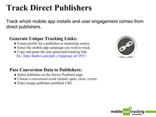 Mobile App Tracking - How it Works | PDF