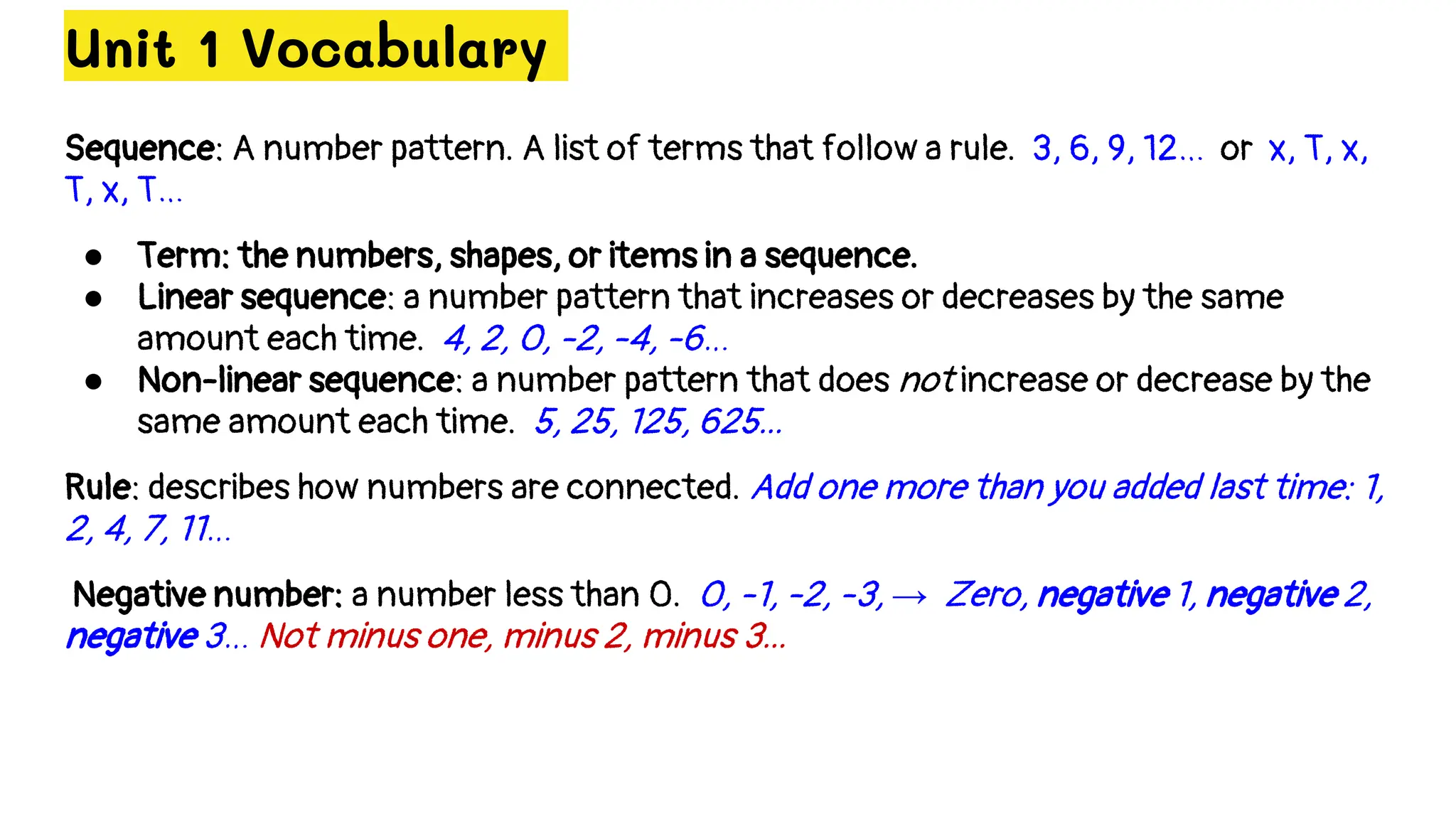 Copy of Math 3.1.1 Linear and Non-Linear Sequences.pptx