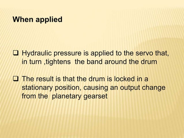 Working, Construction And Types of Band Brakes | PPTX | Musical ...