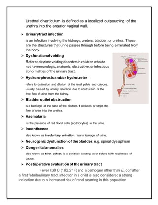 MICTURATING CYSTOURETHROGRPHY AND RETROGRATE UROGRAPHY - MCU/ RGU | DOCX