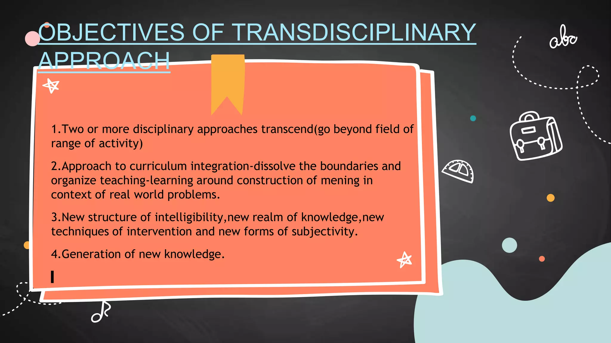 Transdisciplinary approach to learning .pptx