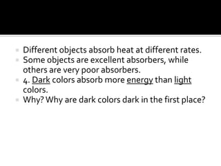 Copy of meteorology energy absorption | PPTX