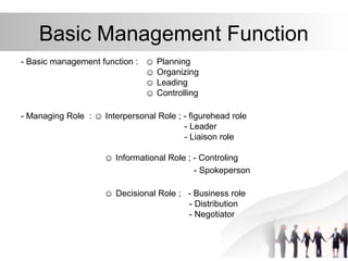 Principle Of Management (POM) | PPT
