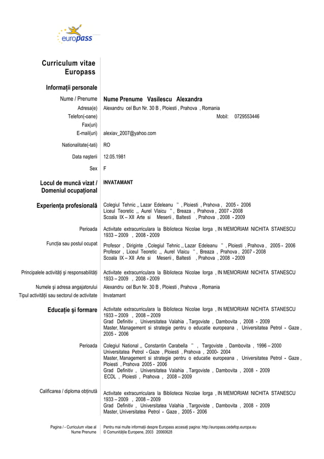 curriculum_vitae_european_romana | DOC