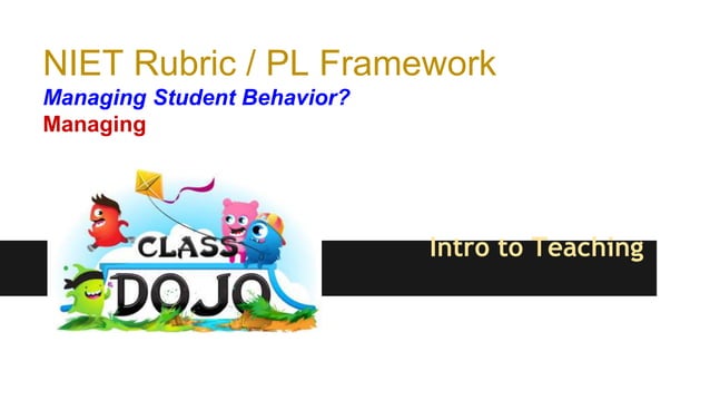 Managing Student Behavior? | PPTX | Educational Assessment | Education
