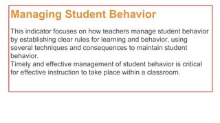 Managing Student Behavior? | PPTX