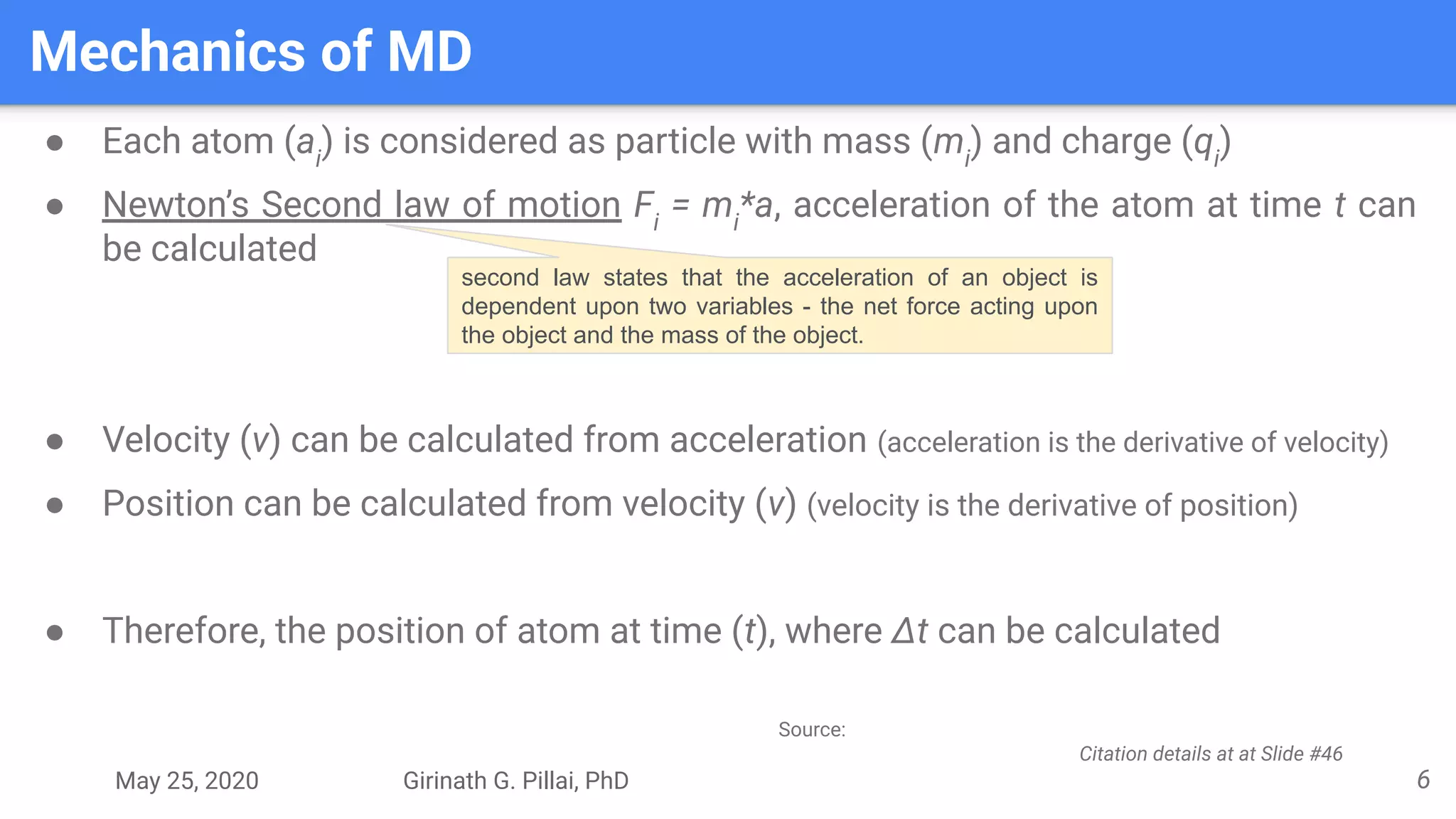 Molecular Dynamics for Beginners : Detailed Overview | PDF