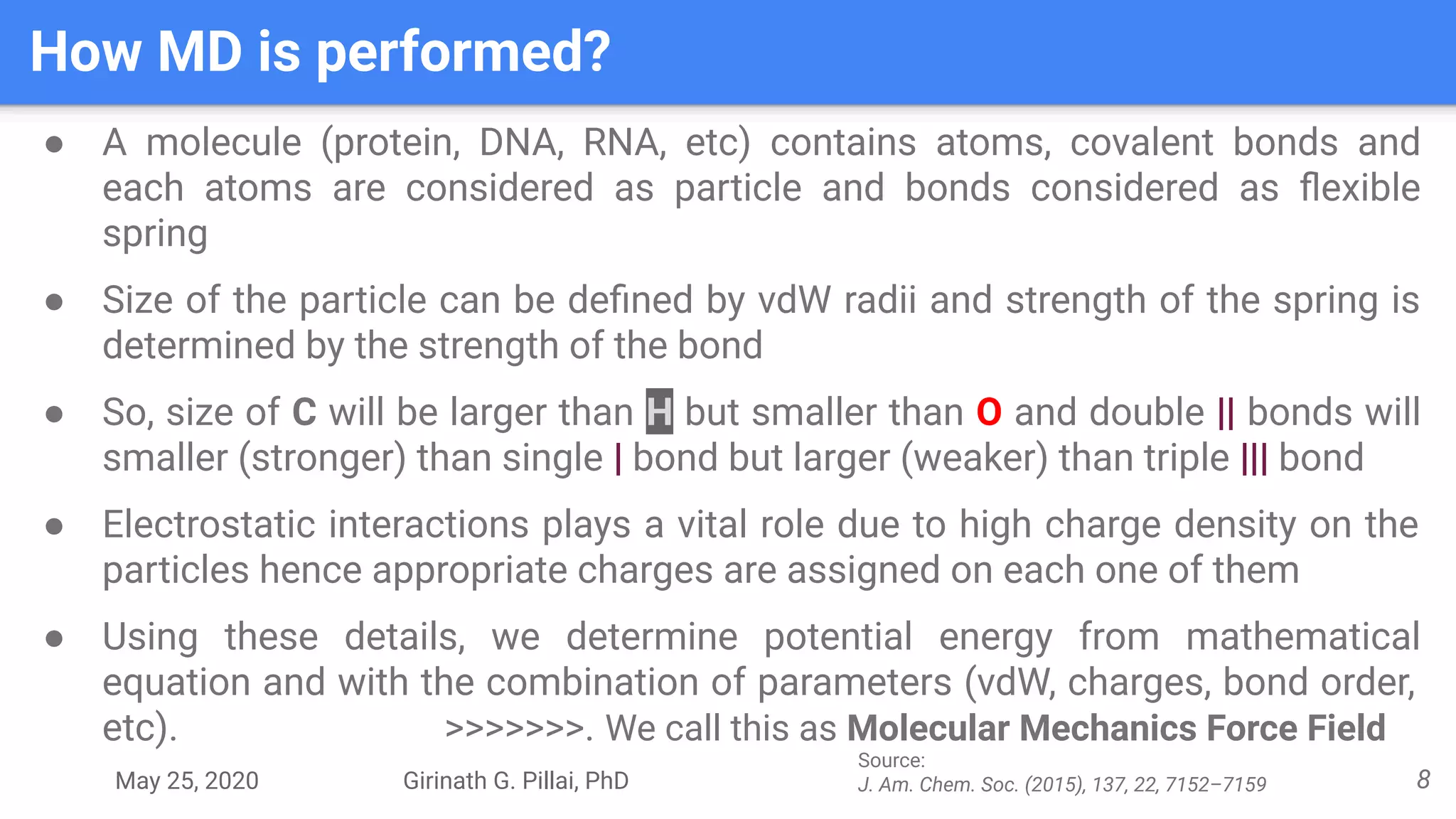 Molecular Dynamics for Beginners : Detailed Overview | PDF