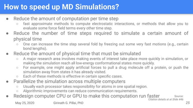 Molecular Dynamics for Beginners : Detailed Overview | PDF