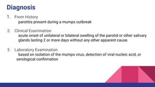 Mumps.ppt Community Medicine | PPT