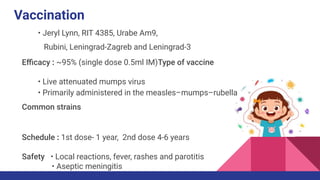 Mumps.ppt Community Medicine | PPT