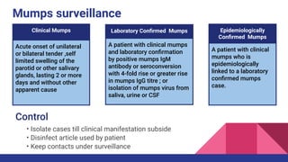 Mumps.ppt Community Medicine | PPT