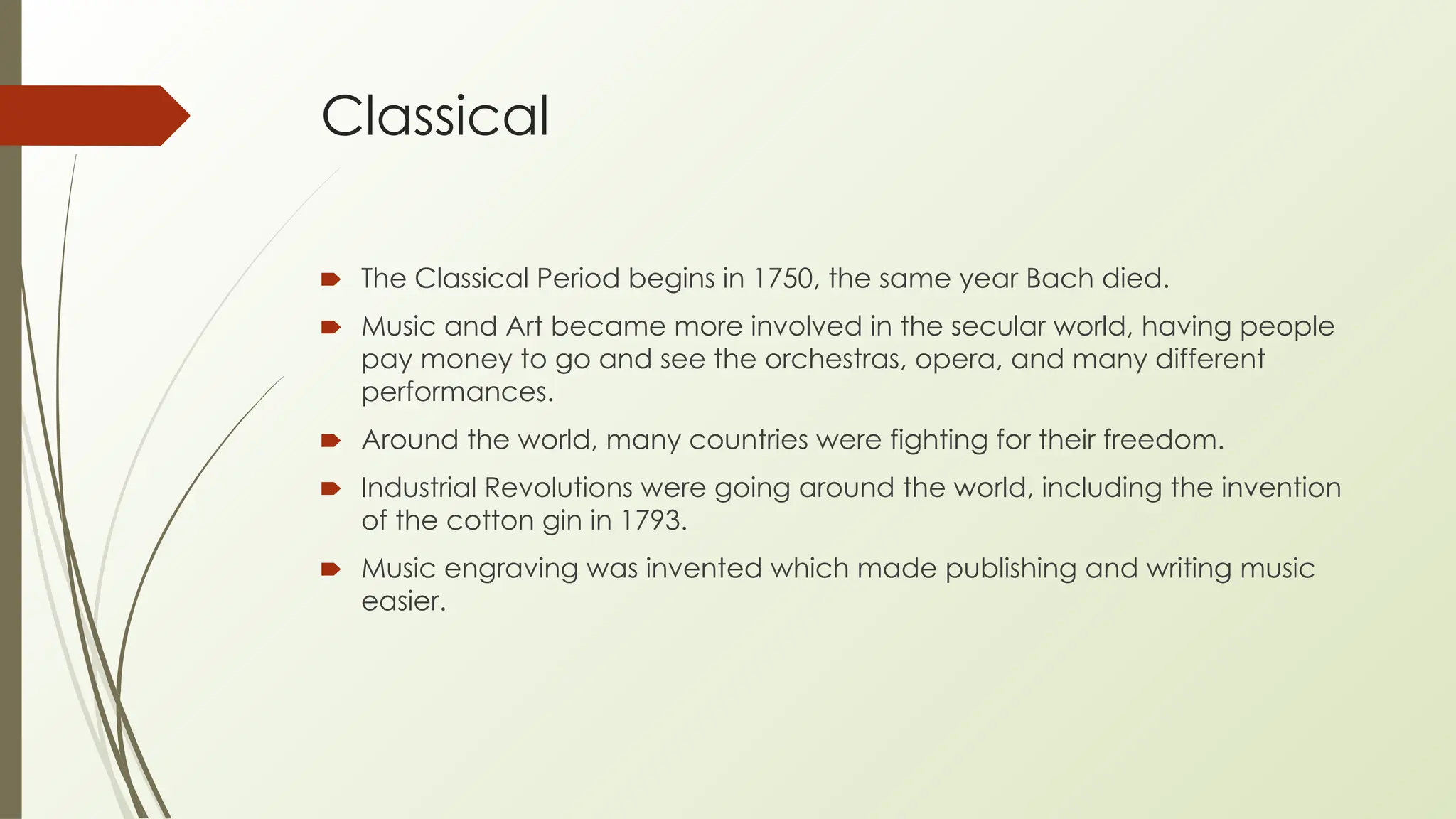 Copy of Music History Music Class Middle School | PPTX