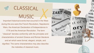 Copy of Music of Classical Period Powerpoint | PPTX
