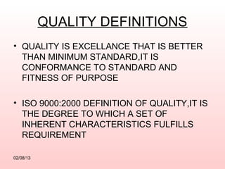 Total Quality Management | PPT