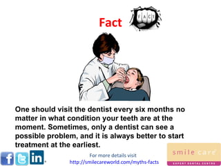 Dental myths and facts 20 | PPT