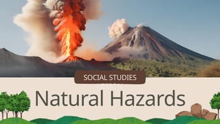 Natural Hazards Lesson for Social Studies | PPTX