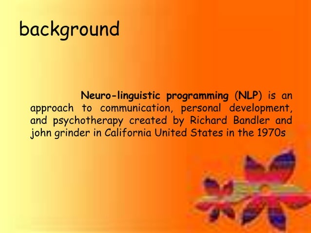 neuro-linguistic_programming | PPTX | Programming Languages | Computing
