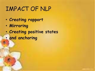 Copy of neuro-linguistic_programming | PPTX