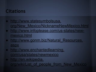 New Mexico project | PDF