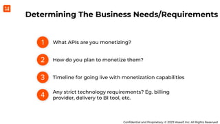 Building an API Monetization Stack | PPTX