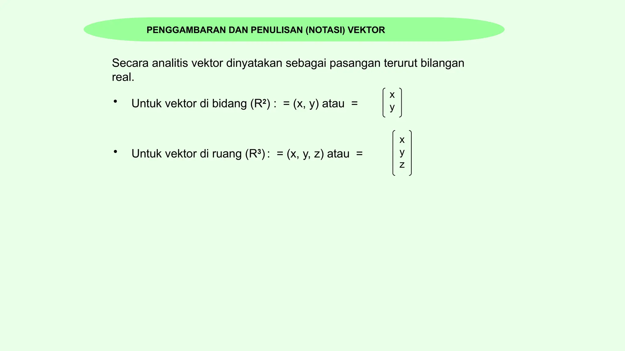 Notasi dan Jenis Vektor dalam dimensi dua dan tiga.pptx