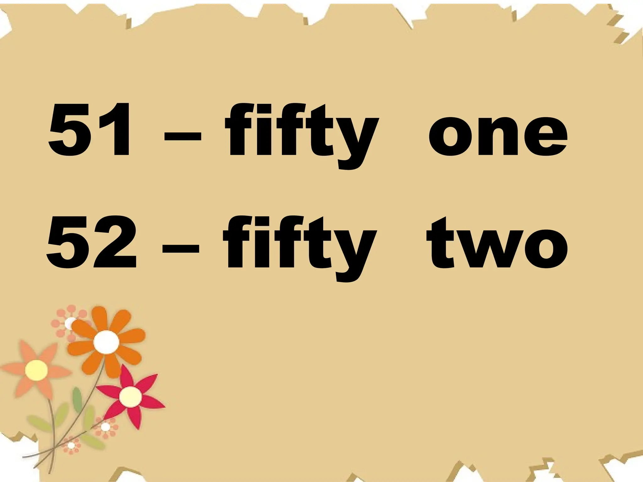 number name 51-60 useful for kids and adults of all ages.pptx