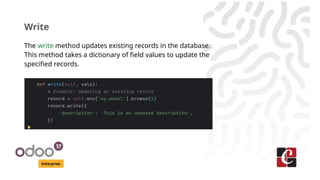 Python Inheritance in Odoo 17 - Odoo 17 Slides | PPT