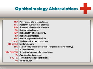 Ophthalmology | PPT