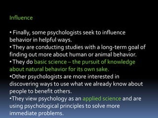Copy of overview of psychology | PPTX