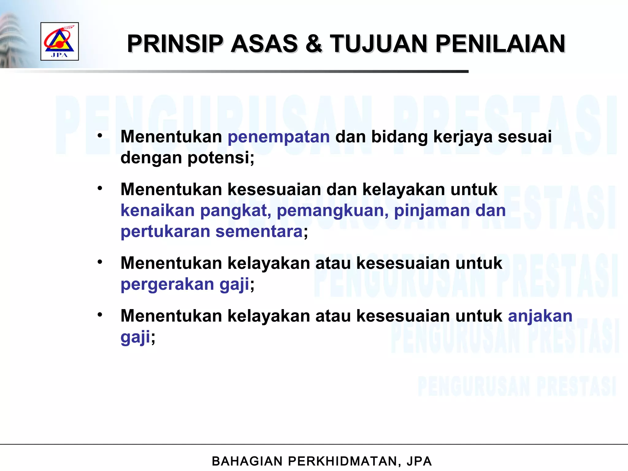 Panduan Penilaian Prestasi Kakitangan Awam | PPT