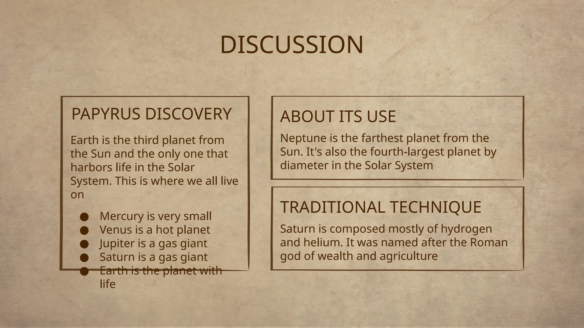 Papyrus History Lesson XL by Slidesgo.pptx